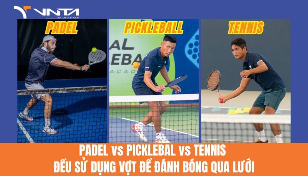 So Sánh Padel Vs Pickleball Vs Tennis: Sự Khác Biệt Là Gì Và Môn Thể ...
