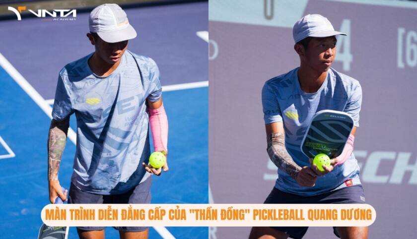 Thần Đồng Pickleball Quang Dương Thống Trị Pickleball Thế Giới: Nhà Vô ...