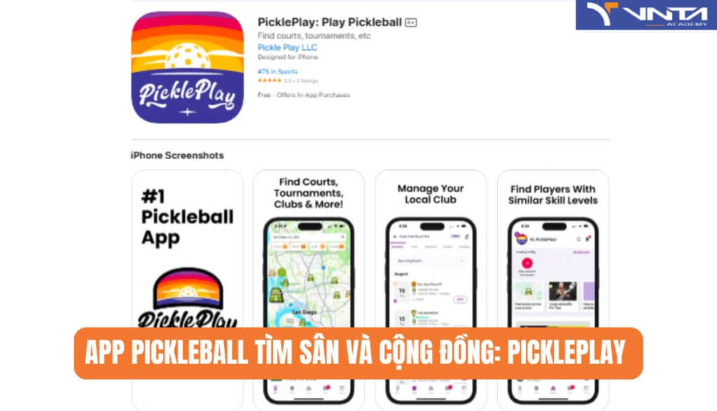 Top 6+ App Pickleball Tiện Ích Dành Cho Người Chơi Pickleball Mà Bạn ...